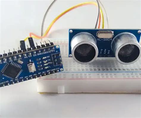 How To Use Ultrasonic Sensor With Arduino Nano 6 Steps Instructables