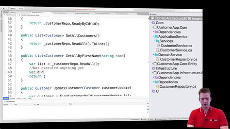 C Cleanarchitecture And More With Net Core 2018 S2p22 Using