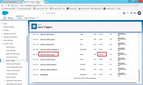 tech tuesday how to manually activate and deactivate salesforce apex