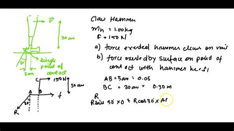 Solved 30 Cm Single Point Of Contact 5 21 Ci If A Force Of Magnitude