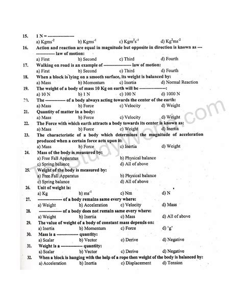 Class 9 Chapter 3 Dynamics Physics Notes With Pdf Top Study World Artofit