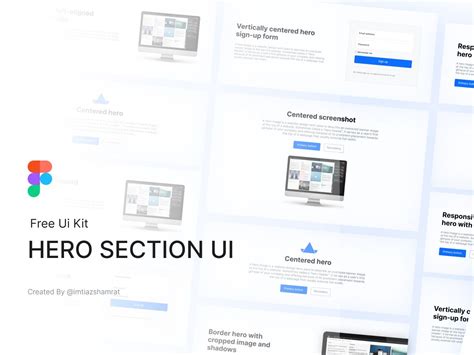 Hero Section Ui Kit Ui Kit Kit Hero