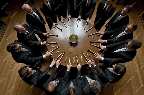 Premium Photo Symphony Of Success Team Building