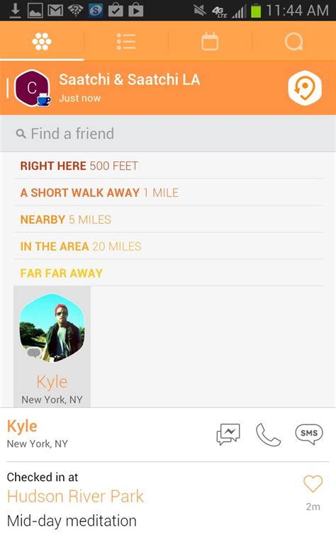 Swarm Ui Android Inspiration Saatchi And Saatchi Creative Inspiration