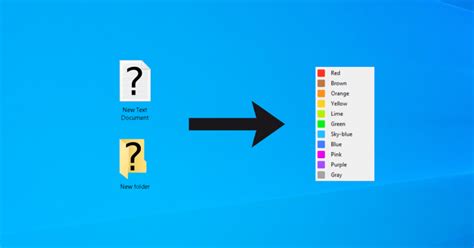 Changing The Color Of The File Name In Windows Folder Marker Blog