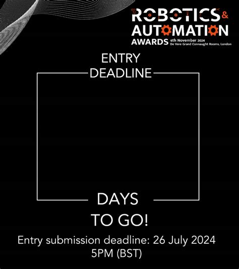 Robotics And Automation Awards On Linkedin Roboaa24 Robotics Automation