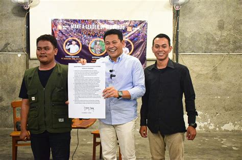 Subandi Akan Buka Kesempatan Seluas Luasnya Peran Pemuda Ikut Bangun