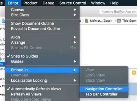 Ios How To Implement Tab Bar Controller With Navigation Controller In