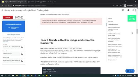 Deploy To Kubernetes In Google Cloud Challenge Lab GoogleCloudReady Facilitator Program YouTube