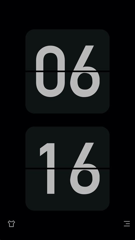 Iphone 용 Flipclock Big Digital Clock 다운로드