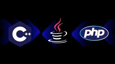 Beginner's Crash Course in Java, C++, and PHP