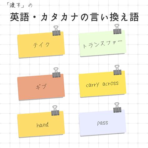 渡すの言い換え語のおすすめは？ビジネスやカジュアルに使える類義語のまとめ！ 言い換えドットコム