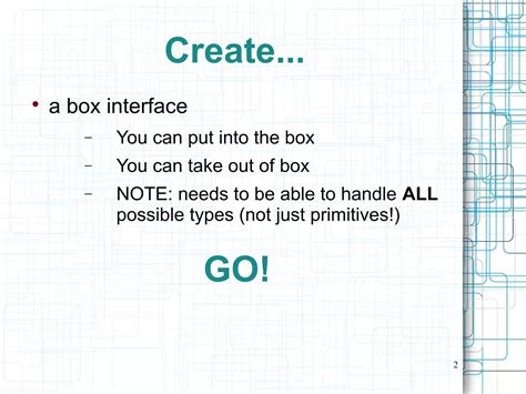 Generics Lecture Ppt