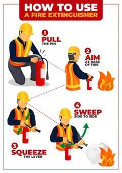 Free Vector Fire Extinguisher Vertical Poster With Big Image Of Fire