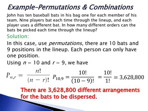 Permutations and Combinations - ppt download
