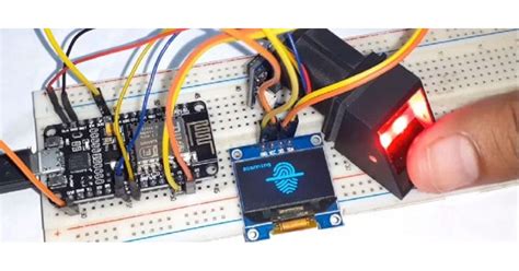 Iot Biometric Fingerprint Attendance System Using Esp8266 Roboticsdna