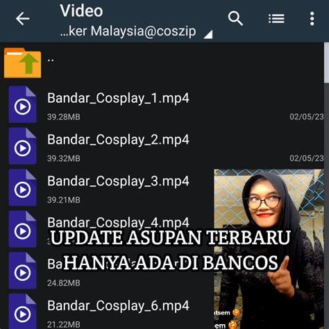 Bandar_Cosplay on Twitter: "RT @Gudang_Cosplay: Katsem - Skandal Tiktoker Malaysia Link download ...