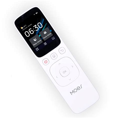 Télécommande Wifi Ir Tuya Avec Panneau De Commande Tactile Moes