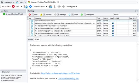Creating And Running Web Tests With Testcomplete In Chrome Mobile For Android Testcomplete