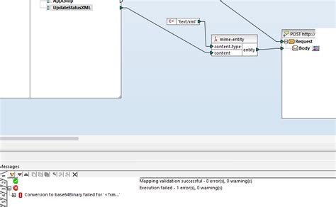 Map Force Conversion To Base64binary Failed Error Using Mapforce To