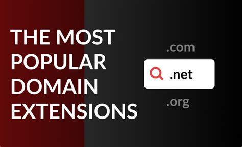 most popular domain extensions choosing the best tld