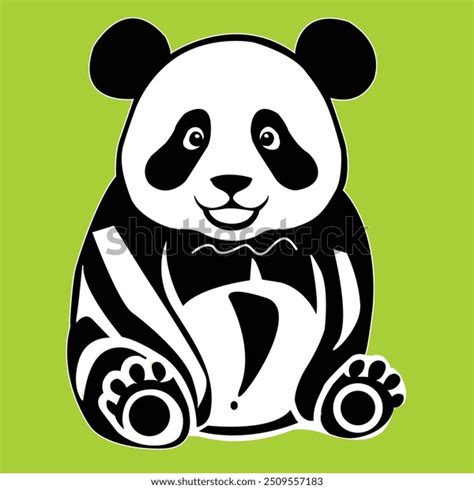 Vectorize Panda Frame Decorate Stock Vector Royalty Free 2509557183 Shutterstock