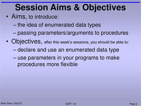 Ppt Understanding Enumerated Data Types And Procedure Parameters Powerpoint Presentation Id