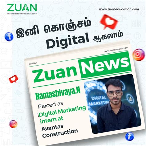 Zuan Education On Linkedin Placement Zuan Job Digitalmarketing Socialmedia Digitalmarketer