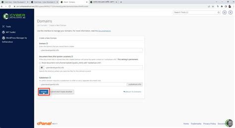 How To Create Sub Domain And Addon Domain From Cpanel Domain Web