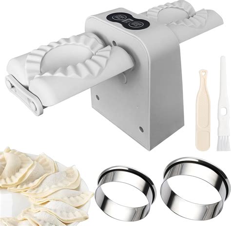Electric Dumpling Maker Machine Double Head Automatic Dumpling Maker Electric