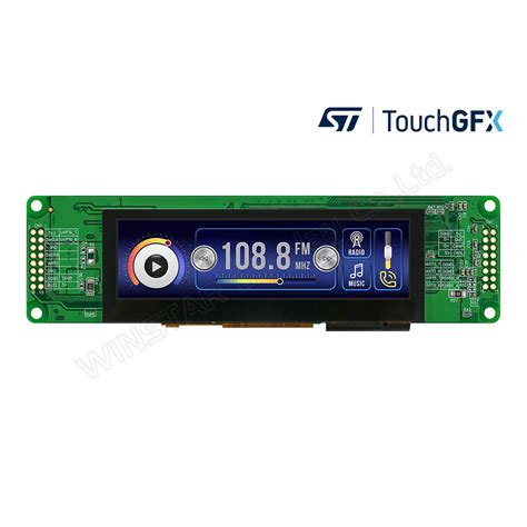 Smart Display 39 Inch Can Bus Tft With Projected Capacitive Touch Canopen Crest