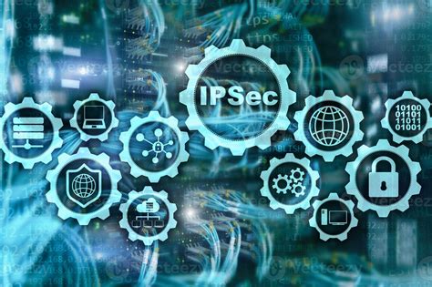 Ip Security Data Protection Protocols Ipsec Internet And Protection Network Concept 3733316