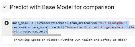 Fine Tuning Large Language Models How Vertex AI Takes LLMs To The Next Level Google Codelabs