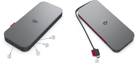 Lenovo Go Wireless Power Bank Mah Mah Wireless Usb C Charger Lenovo Egypt