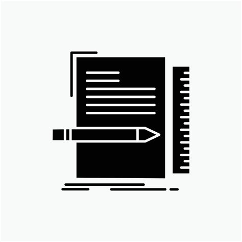 Code Coding File Programming Script Glyph Icon Vector Isolated