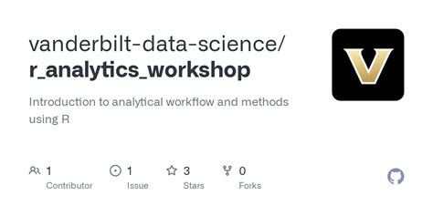 Github Vanderbilt Data Scienceranalyticsworkshop Introduction To