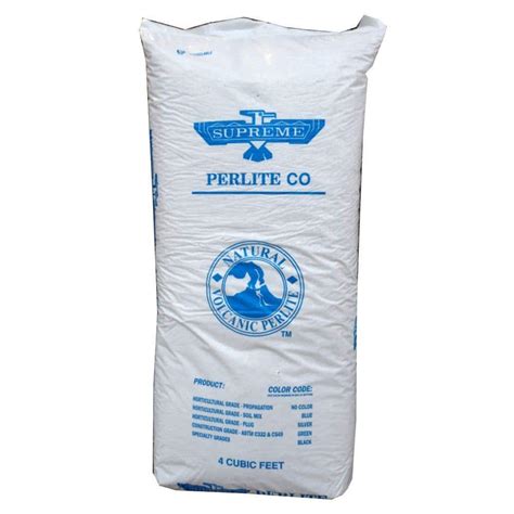 4 Cu Ft Perlite 50802400 The Home Depot