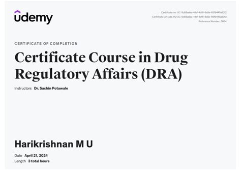 this certificate above verifies that harikrishnan m u successfully