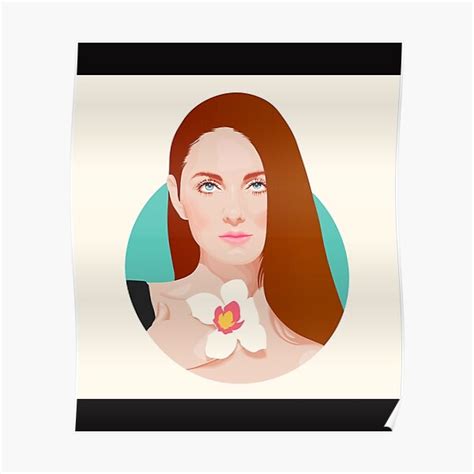 Lena Katina T A T U Portrait Poster Poster For Sale By Karelleherman Redbubble