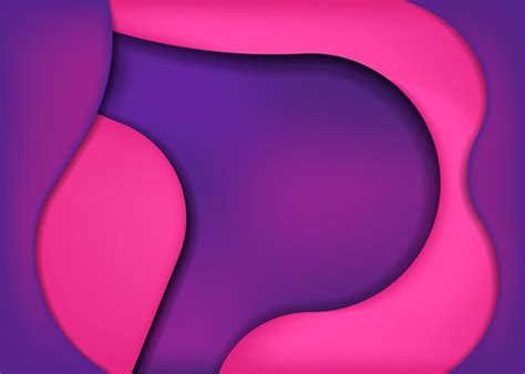 Premium Vector Wavy Geometric Background Trendy Gradient Shapes