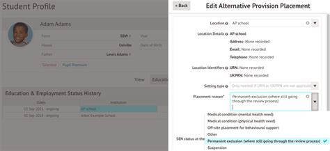 alternative provision errors 2360 2361 2363 2364 2365 2366 2367