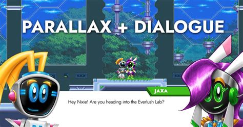 Parallax Backgrounds Dialogue System Nixie Indie Game Dev Log