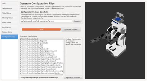 setup assistant tutorial — moveit tutorials indigo documentation