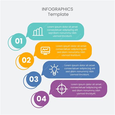 Premium Vector Business Infographic Thin Line Process Creative Design