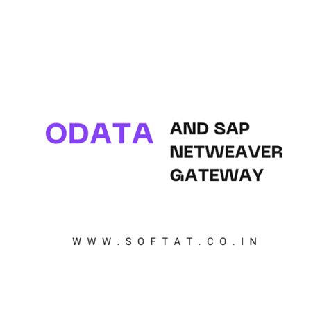 Odata Service Tcode Softat