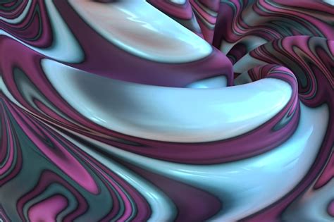 Premium Photo Abstract 3d Render Iridescent Background Design Colorful Illustration