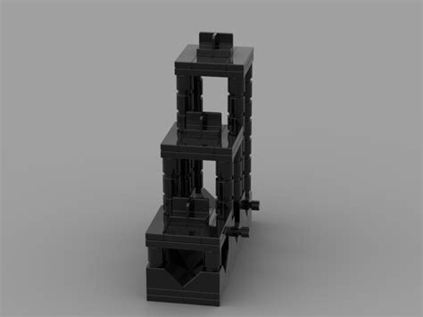 Lego Moc Minifigure Display Stand Size 3 By Pixabricks Rebrickable
