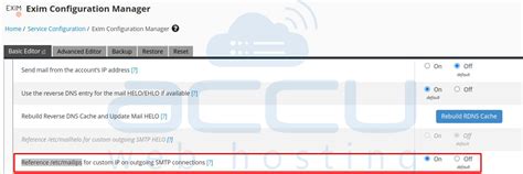 How To Change The Outgoing Mail Server SMTP IP Address In WHM AccuWebHosting