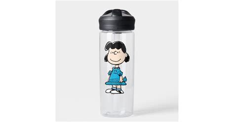 Peanuts Lucy Water Bottle Zazzle