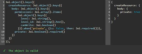 Joi Array Validation Force At Least One Item Based On Another Field
